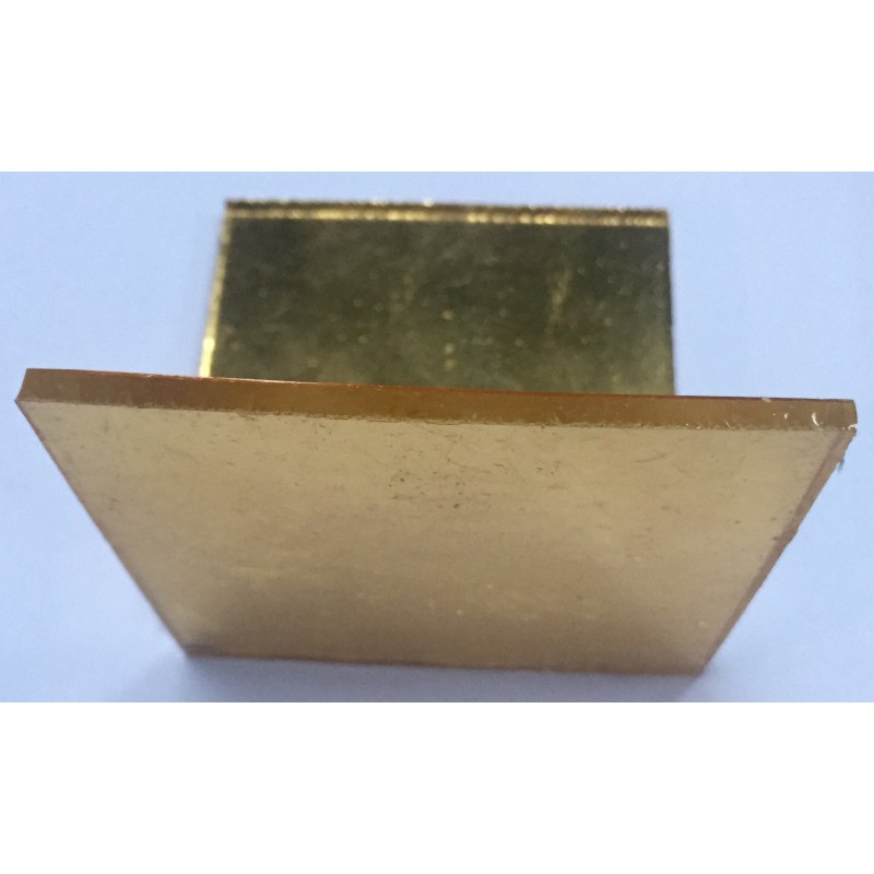 Plaquette d'Or Jaune - Lot de 2 Plaquettes